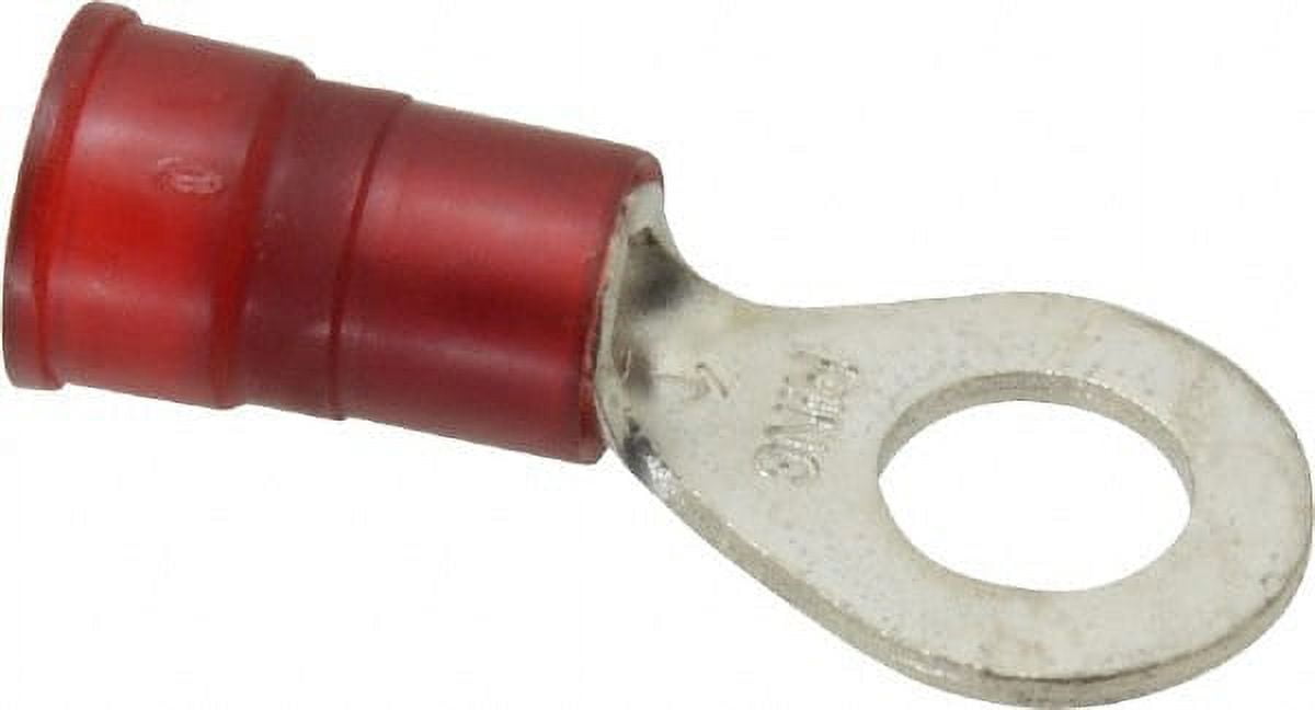 3M 8-8 AWG Partially Insulated Crimp Connection Circular Ring Terminal ...