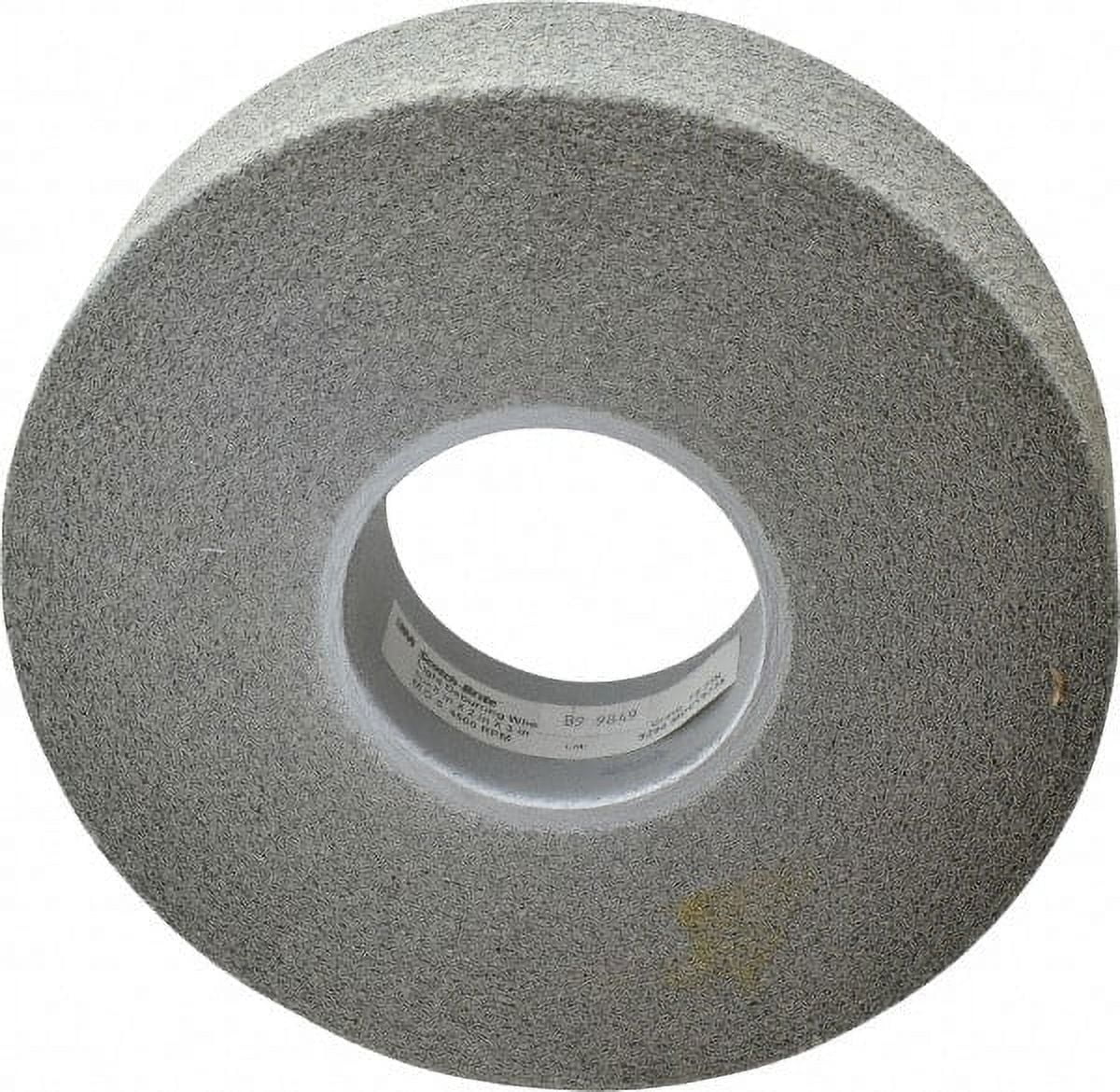 3M 8" Diam, 2" Face Width, 3" Center Hole, Fine Grade, Silicon Carbide ...