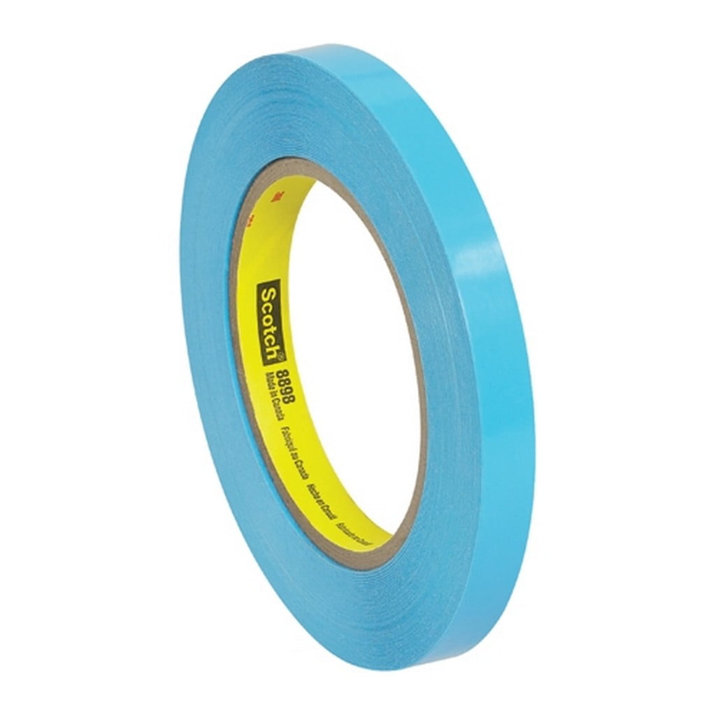 3M 8898 Poly Strapping Tape 1/2" X 60 Yard (72 Roll/Case) - Walmart.com