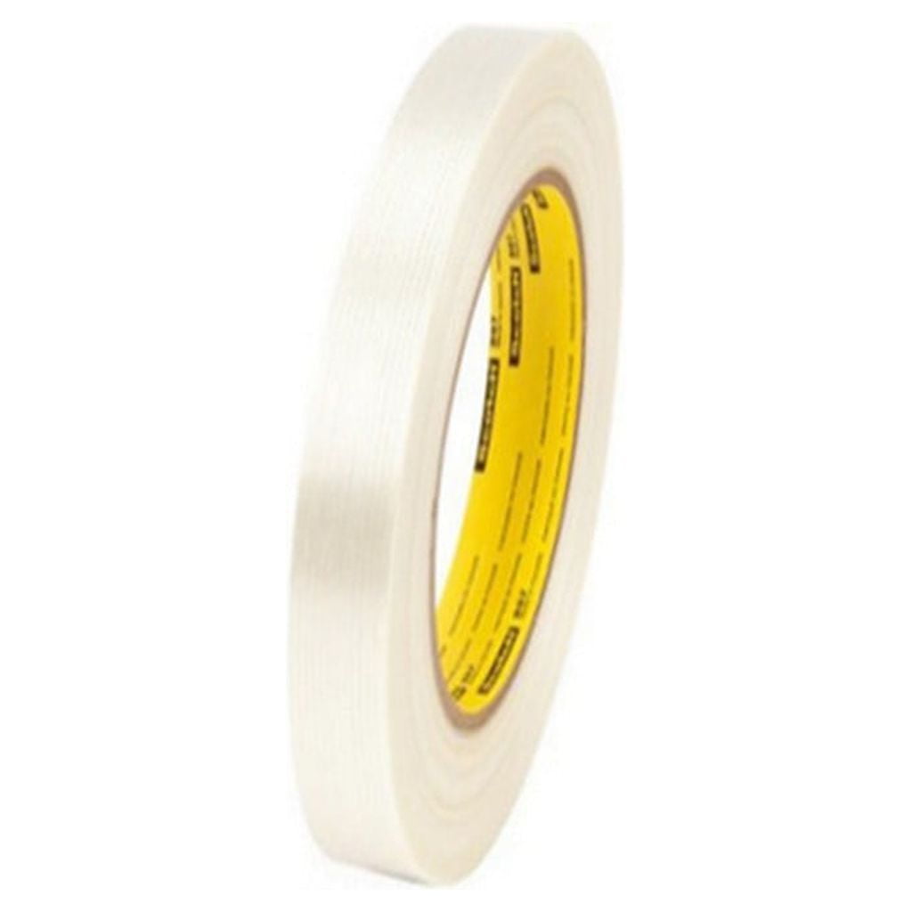 3M 897 Strapping Tape 1/2" x 60 Yard (72 Roll Per Case) - Walmart.com