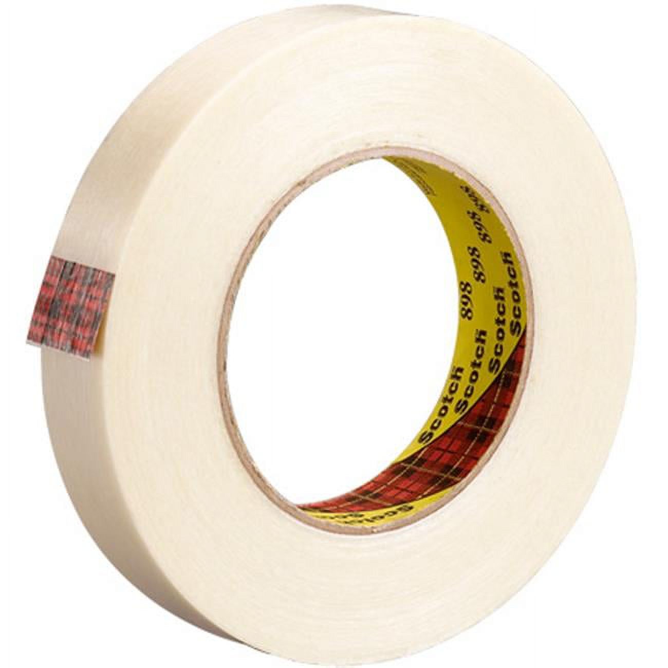 3M-898 Filament Tape - Transparent - .75 in. x 60 yds.- 6 Pack - Walmart.com