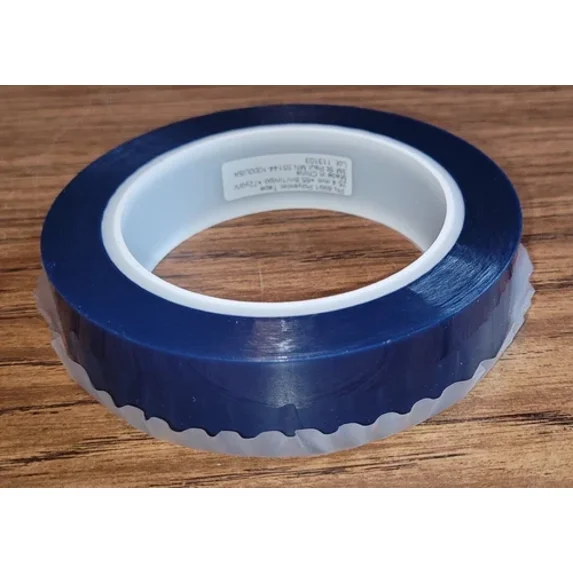 3M 8991 Blue Polyester Masking Tape - 1 In Width X 72 Yd Length ...
