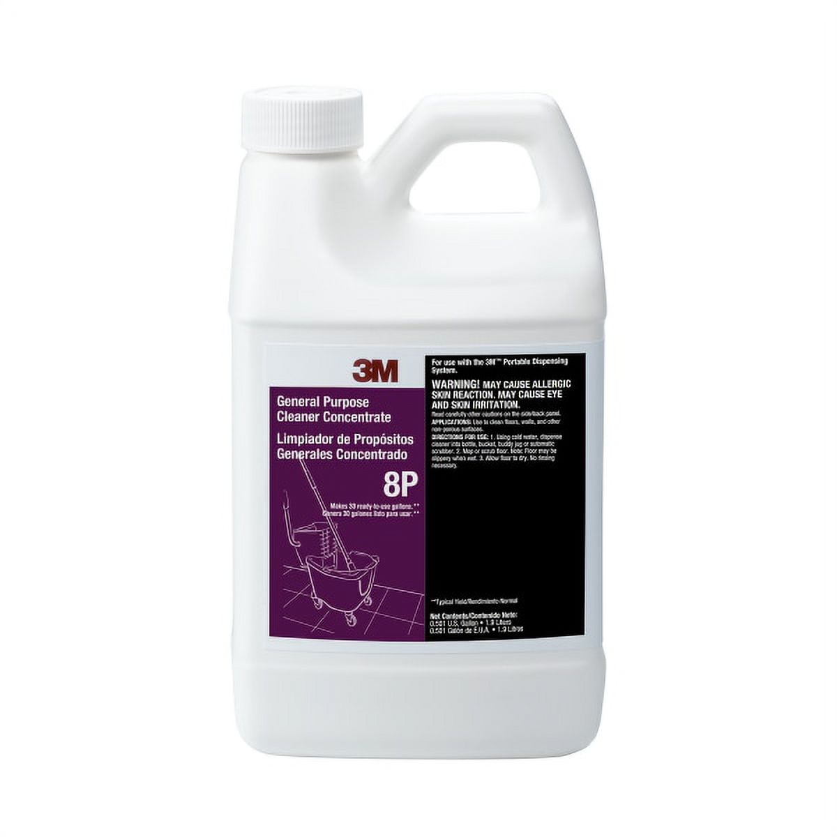 3M™ 8P General-Purpose Cleaner Concentrate, 64.2 Oz - Walmart.com