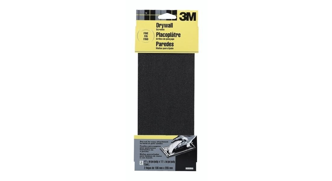 3M 9089NA Fine Drywall Sanding Screens and Sheets - Walmart.com