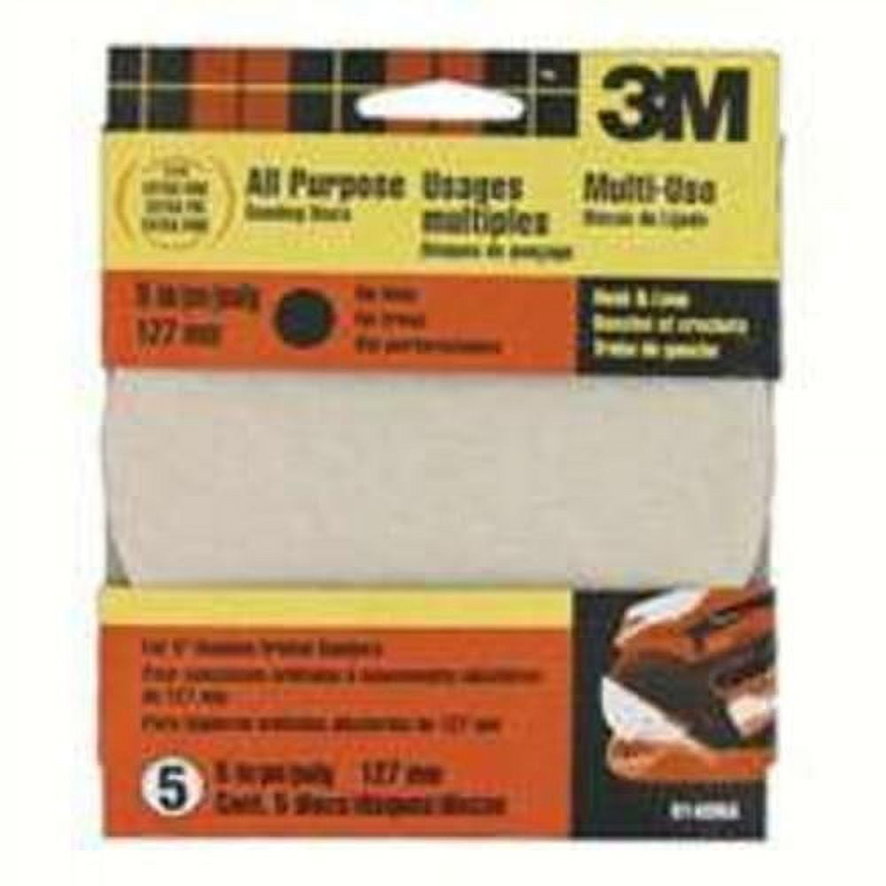 3M 9140DC-NA 5" Extra Fine Hook & Loop Discs - Walmart.com