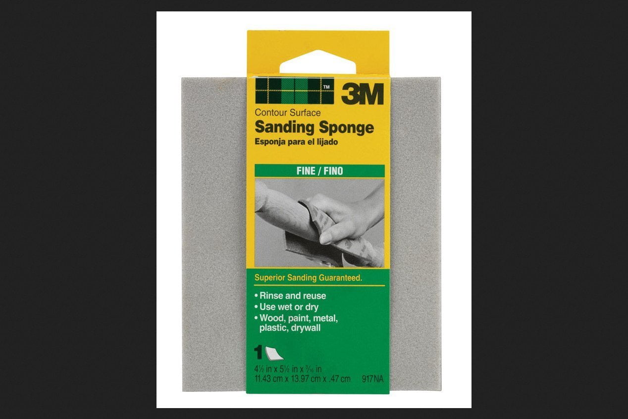 3M 917DC-NA Fine Contour Surface Sanding Sponges - Walmart.com