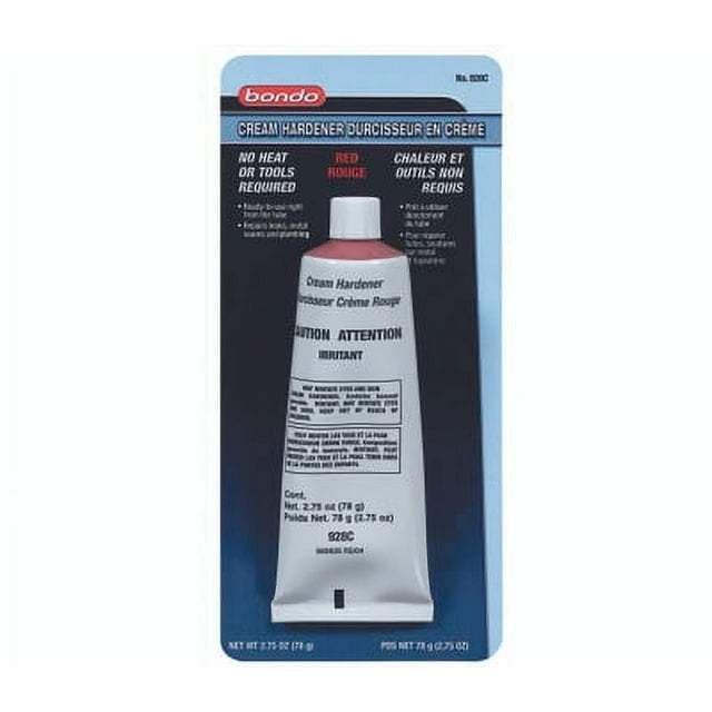3M 928 Bondo Cream Hardener, 2.75 Ounce Tube, Viscous - Walmart.com