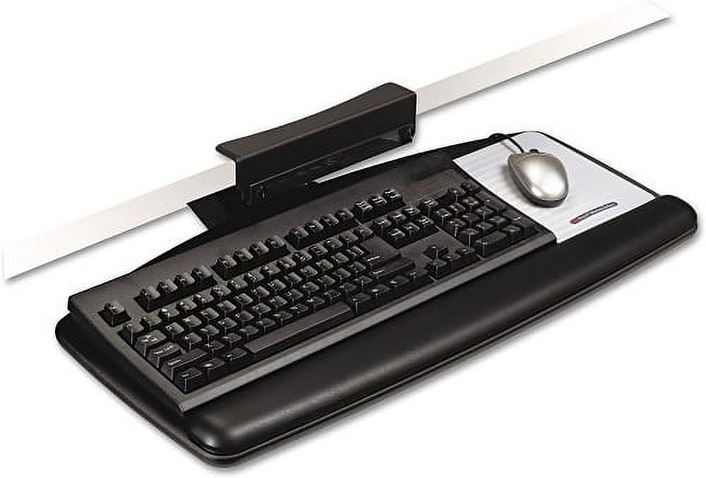 3M Adjustable Keyboard Tray Akt65le - Walmart.com