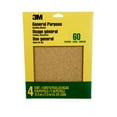 3M Aluminum Oxide Sandpaper, 9 in. x 11 in., Course Grit, 5/Pack ...