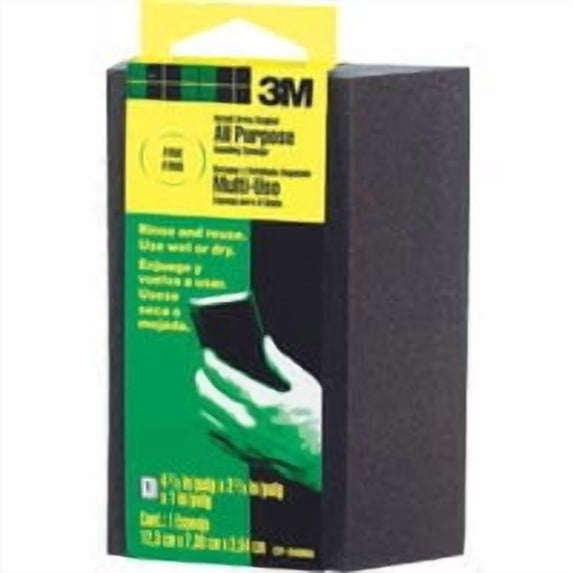 3M Angled Sanding Sponge - Pack of 3 - Walmart.com