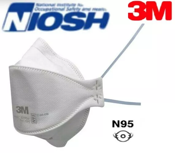 3M™ Aura 9205+ N95 Particulate Respirator Disposable Protective Mask NIOSH 5 Mask - Walmart.com