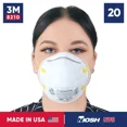 3M Aura 9210+ N95 Mask Particulate Respirator Disposable Protective 10 ...