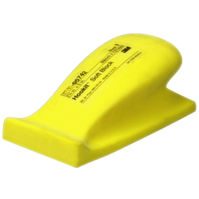 3M Automotive 5742 Hookit Soft Hand Block, 2-3/4" x 5" - Walmart ...