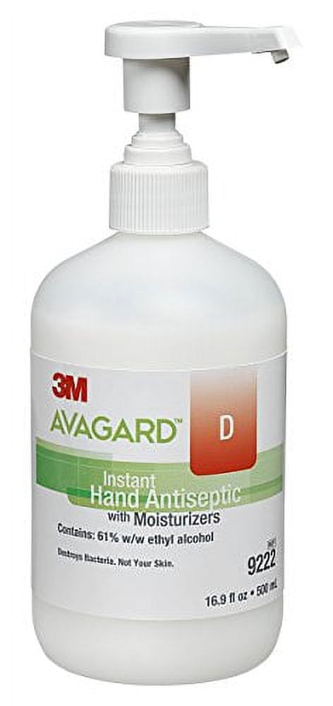 3M Avagard D Hand Antiseptic, 16.9 oz Pump Bottle, 1 Pack - Walmart.com