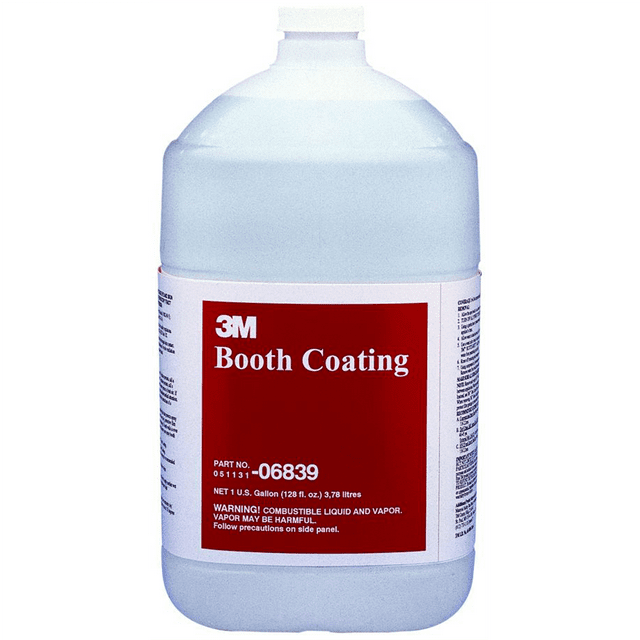 3M Clear Spray-On Protective Booth Coating - Easy to Use, Non-Tacky ...