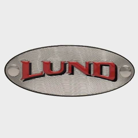 3M Boat Raised Emblem Decal 1986435 | Lund Red/Black/Silver Sticker ...