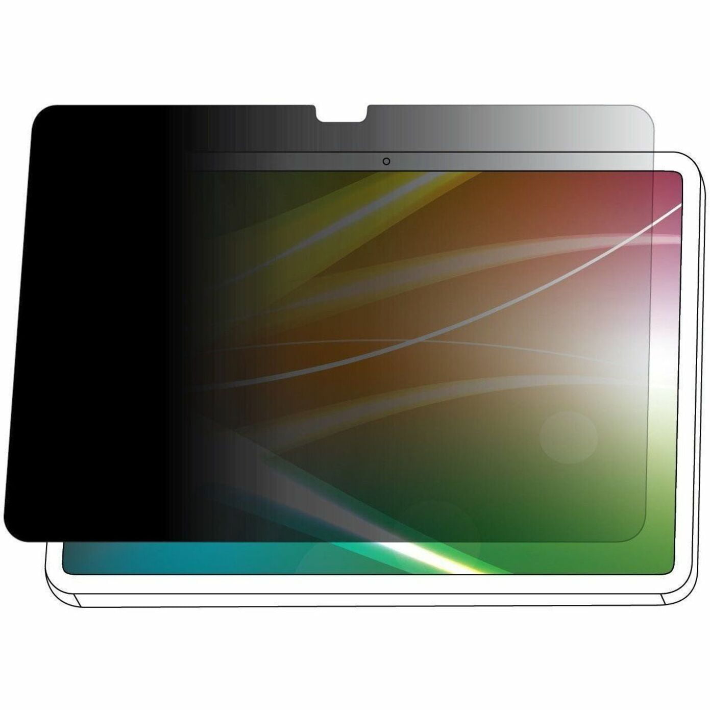 3M Bright Screen Privacy Filter for Apple iPad 10.9in 10th Gen BPTAP004 ...