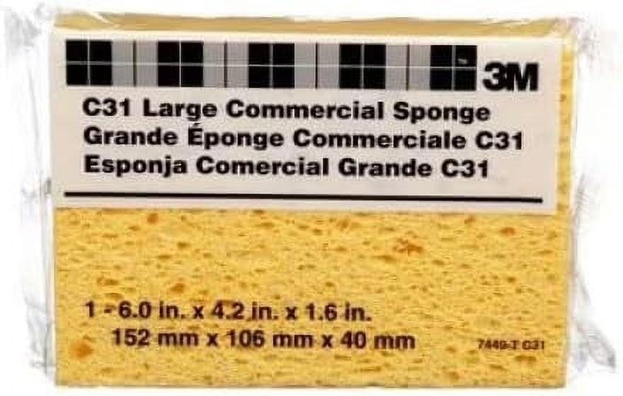 3M C41 Extra Large Commercial Sponge (Pack of 24) - Walmart.com