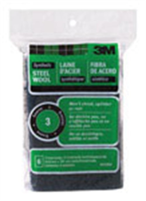 3M Synthetic Steel Wool Pads, #3 Coarse 10115NA - Walmart.com