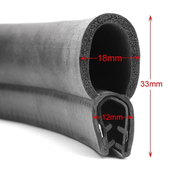 U Channel Rubber Edge Trim