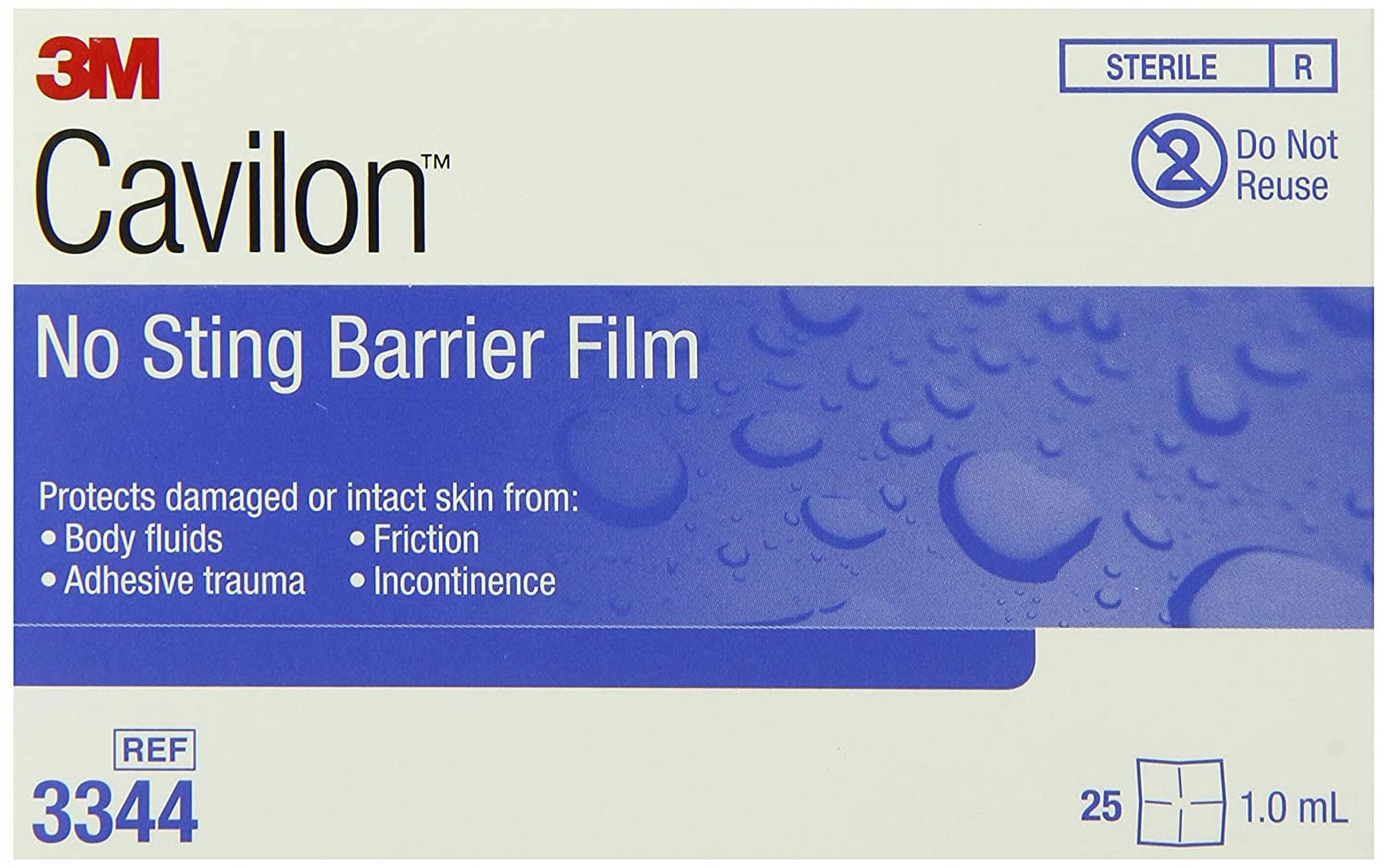 3M™ Cavilon™ No Sting Barrier Film 3344, 1ML 30/Carton, 4 Cartons/Case ...