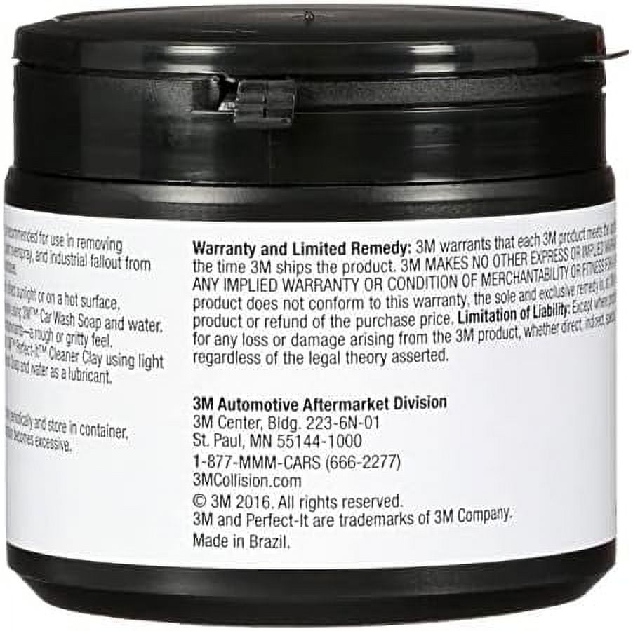 3M Cleaner Clay, 38070, 200 g, 1 bar per bottle - Walmart.com