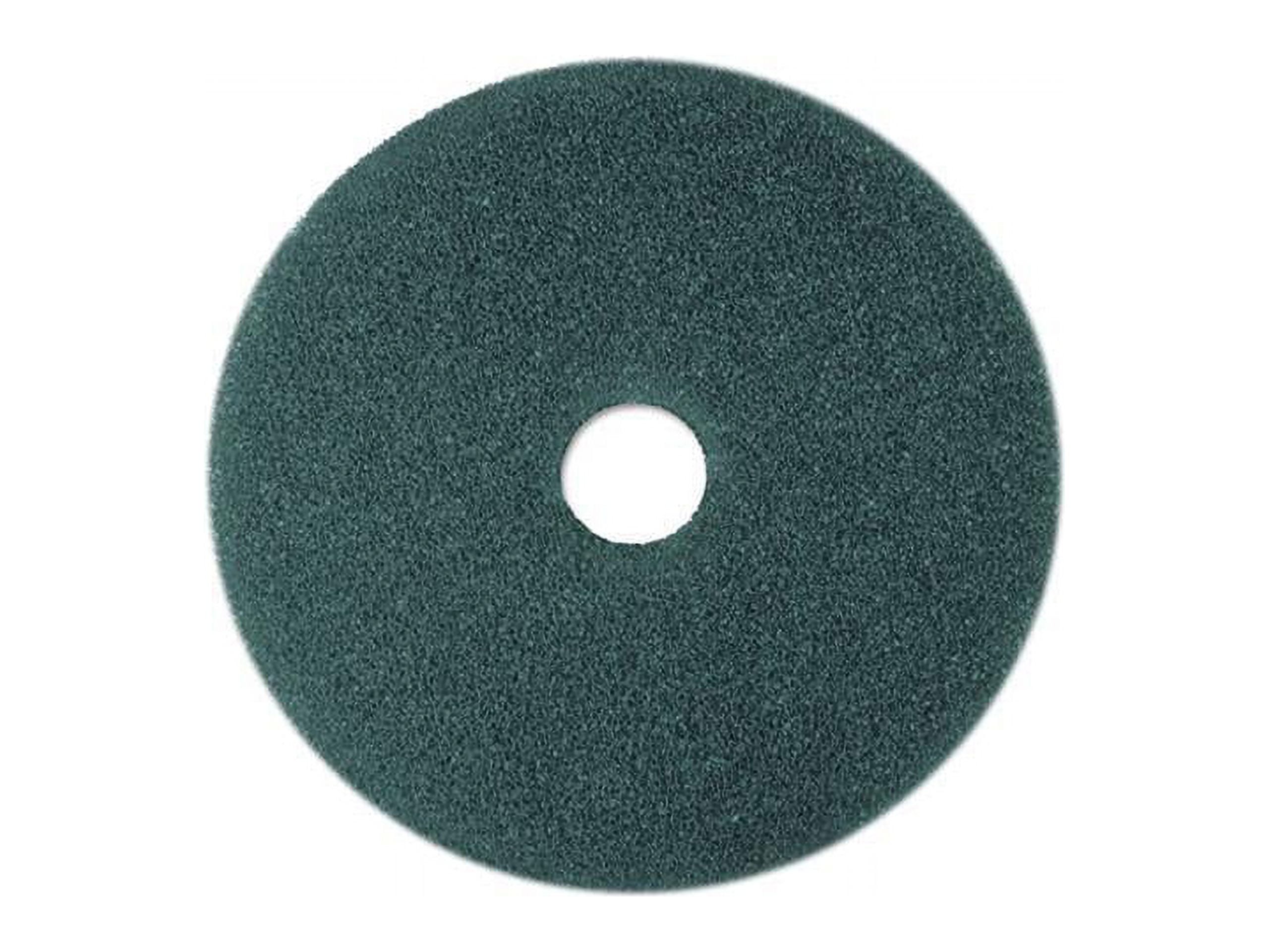 3M Cleaner Floor Pad 5300, 19" Diameter, Blue, 5/Carton -MMM08412 ...