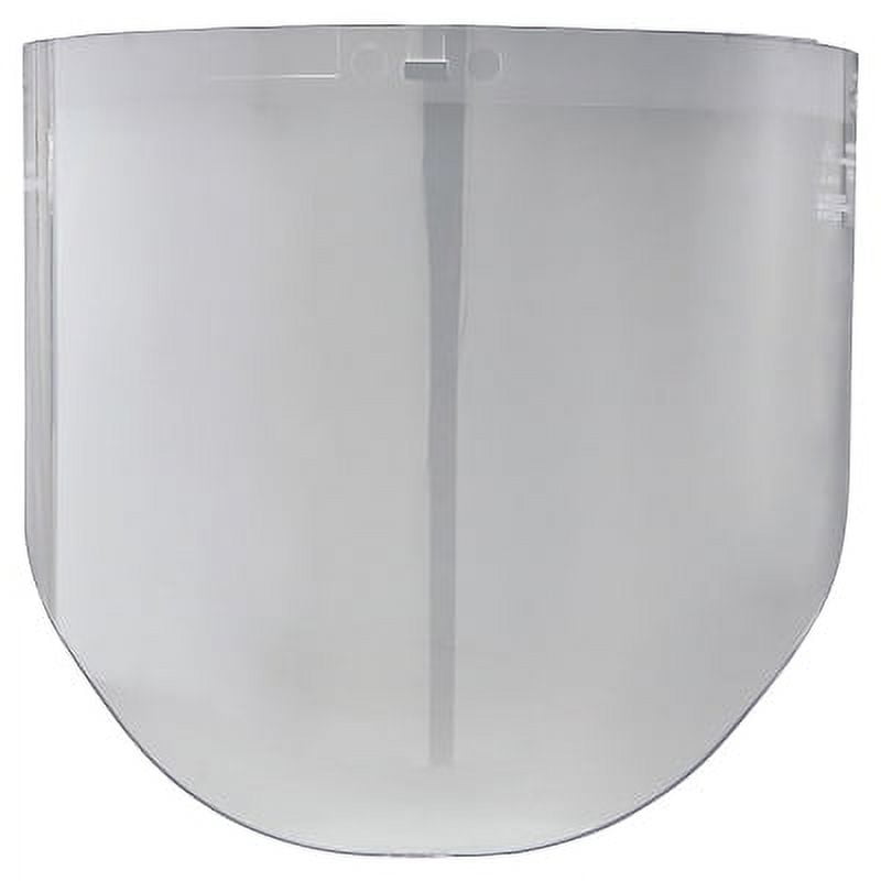 3M Clear Polycarbonate Faceshield, W96, Uncoated, Clear, Molded, 14.5 ...