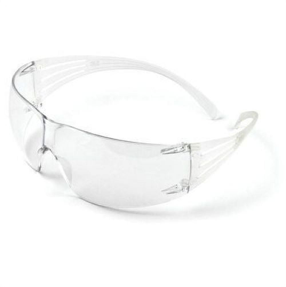 3M Clear Safety Glasses, Anti-Fog, Wraparound - Walmart.com