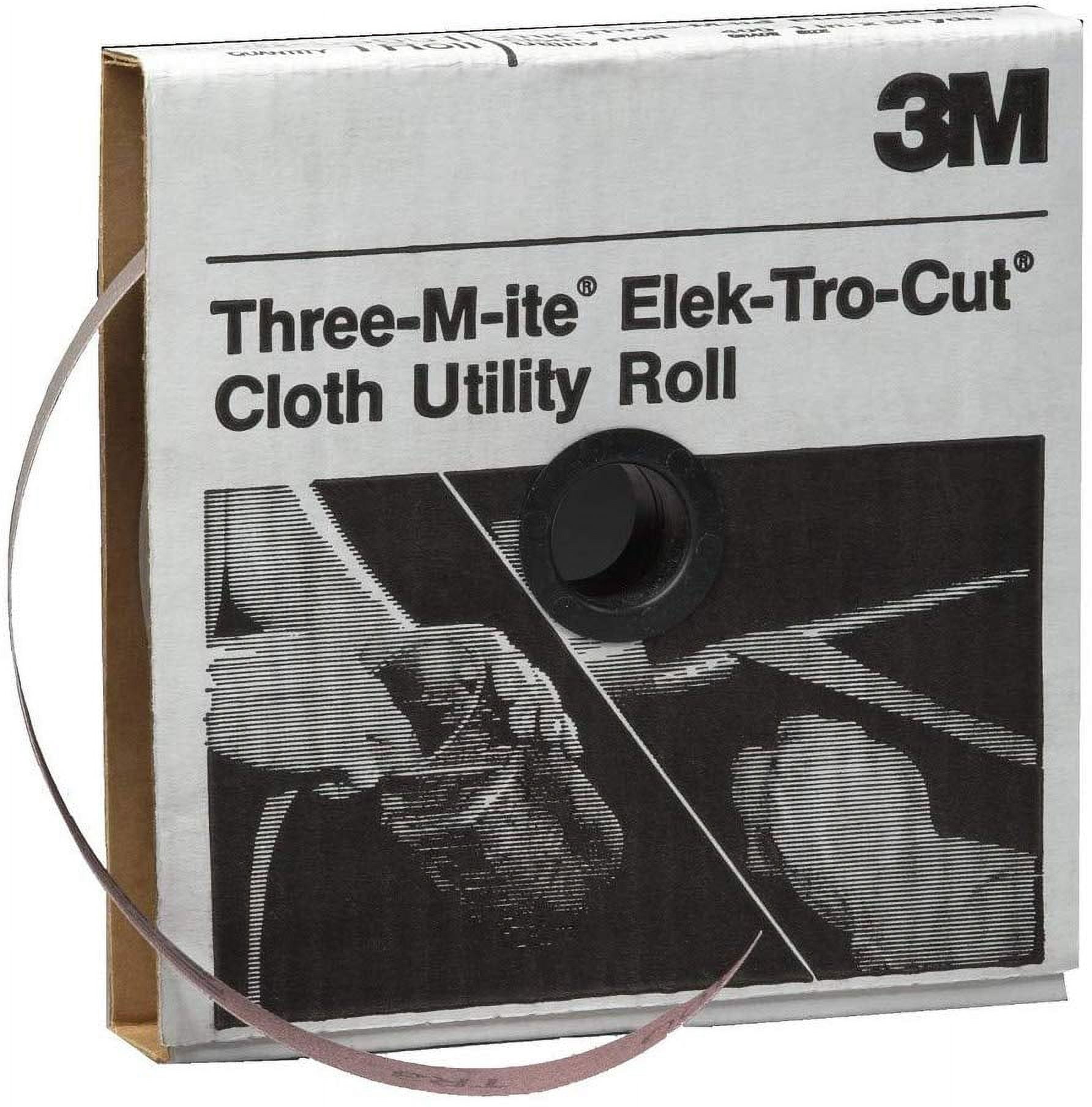 3M Cloth Utility Roll 05005, 1" x 50 yd, 220J (3M-5005) - Walmart ...