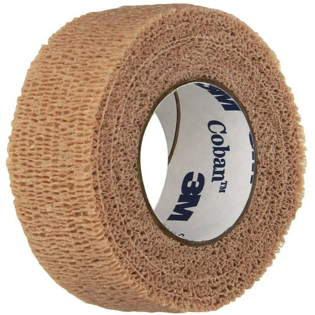 3M Coban 1581 Cohesive Bandage 1 Inch X 5 Yard Tan NonSterile 1 Each ...