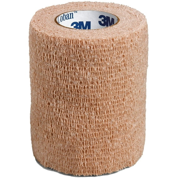 3M Coban Self-Adherent Wrap 3" x 5 yds Secure Dressings and Other ...