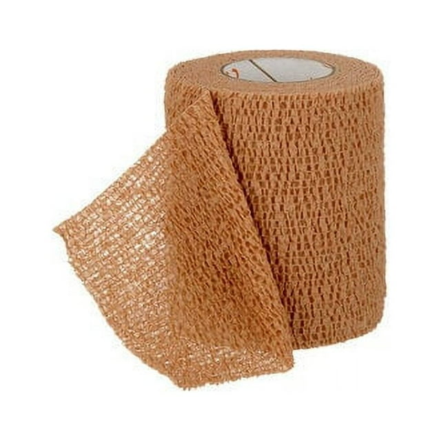 3M Cohesive Bandage Coban 3 Inch X 5 Yard Standard Compression Self ...