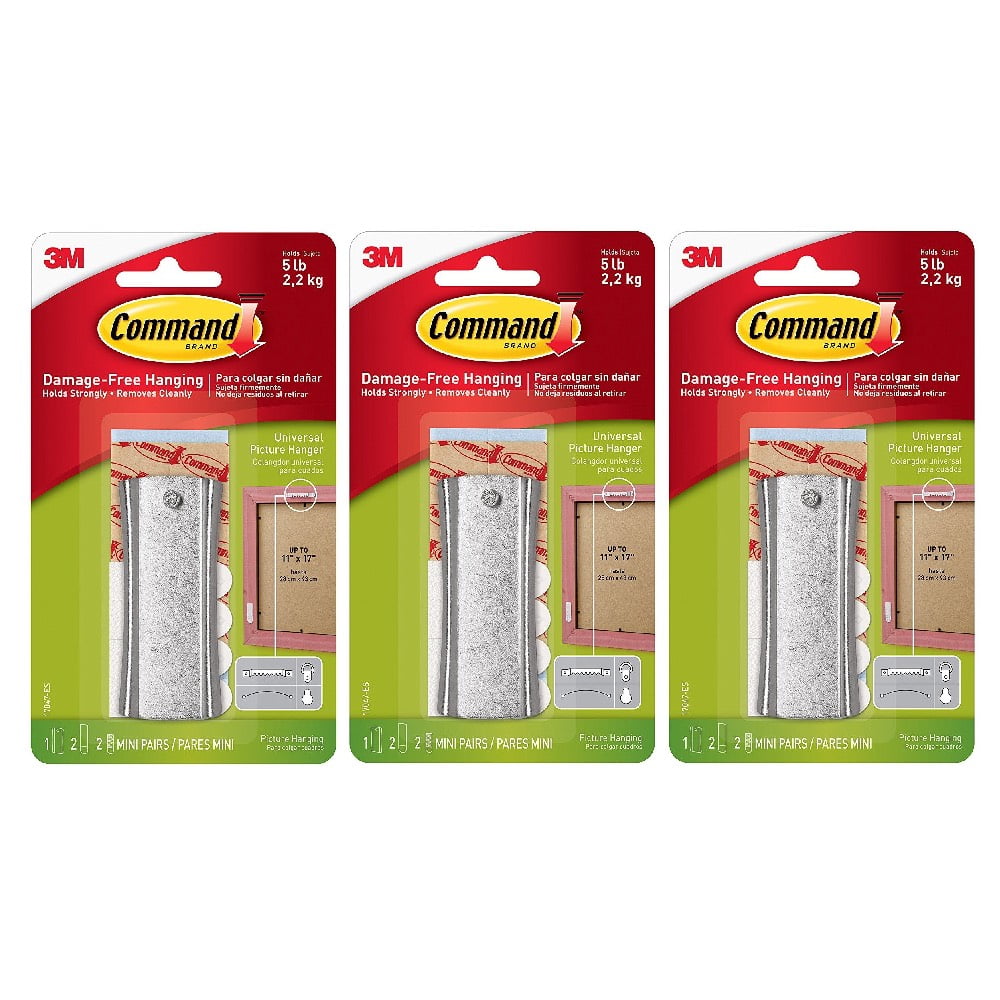3M Command Universal Picture Hanger, Damage Free, Holds 5lbs, 1 Hanger ...