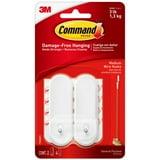 3M Command Medium Wire Hooks, 2/2Packs - Walmart.com