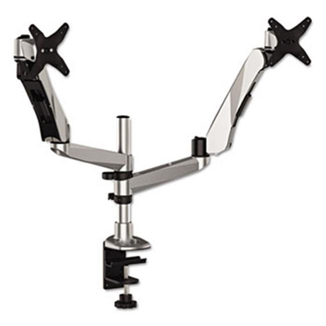 3M-Commercial Tape Div. MA265S Dual Monitor Arm Mount - Silver, 5 x 19 ...