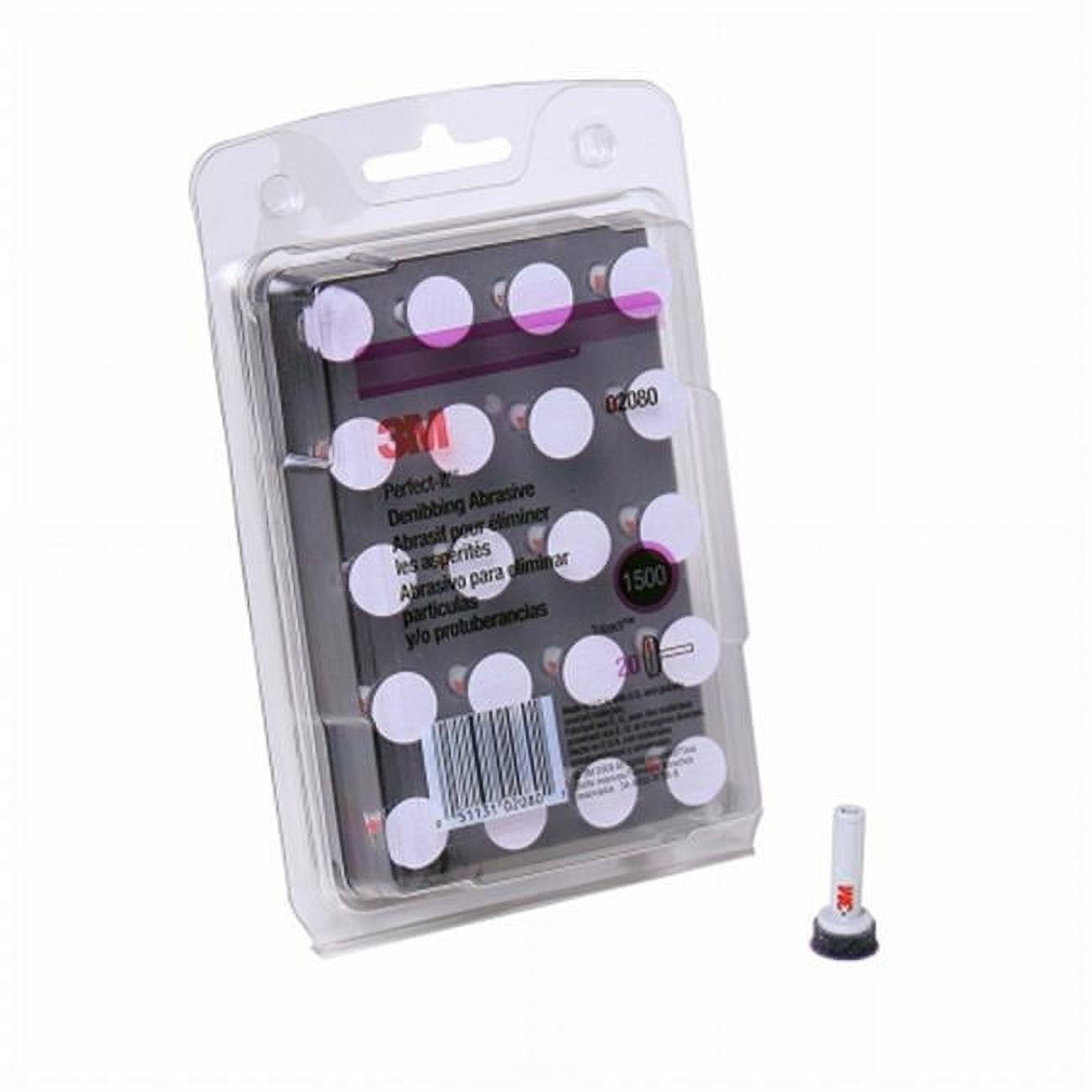 3M Company 3M-2080 Denibbing Abrasive 1500 Grade - Walmart.com