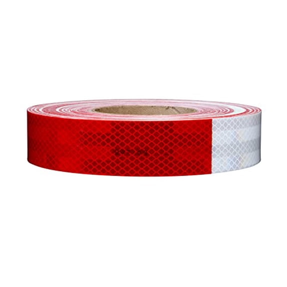 3M Conspicuity Markings 983-326, Red/White, DOT, 2 in x 50 yd, Kiss-Cut ...