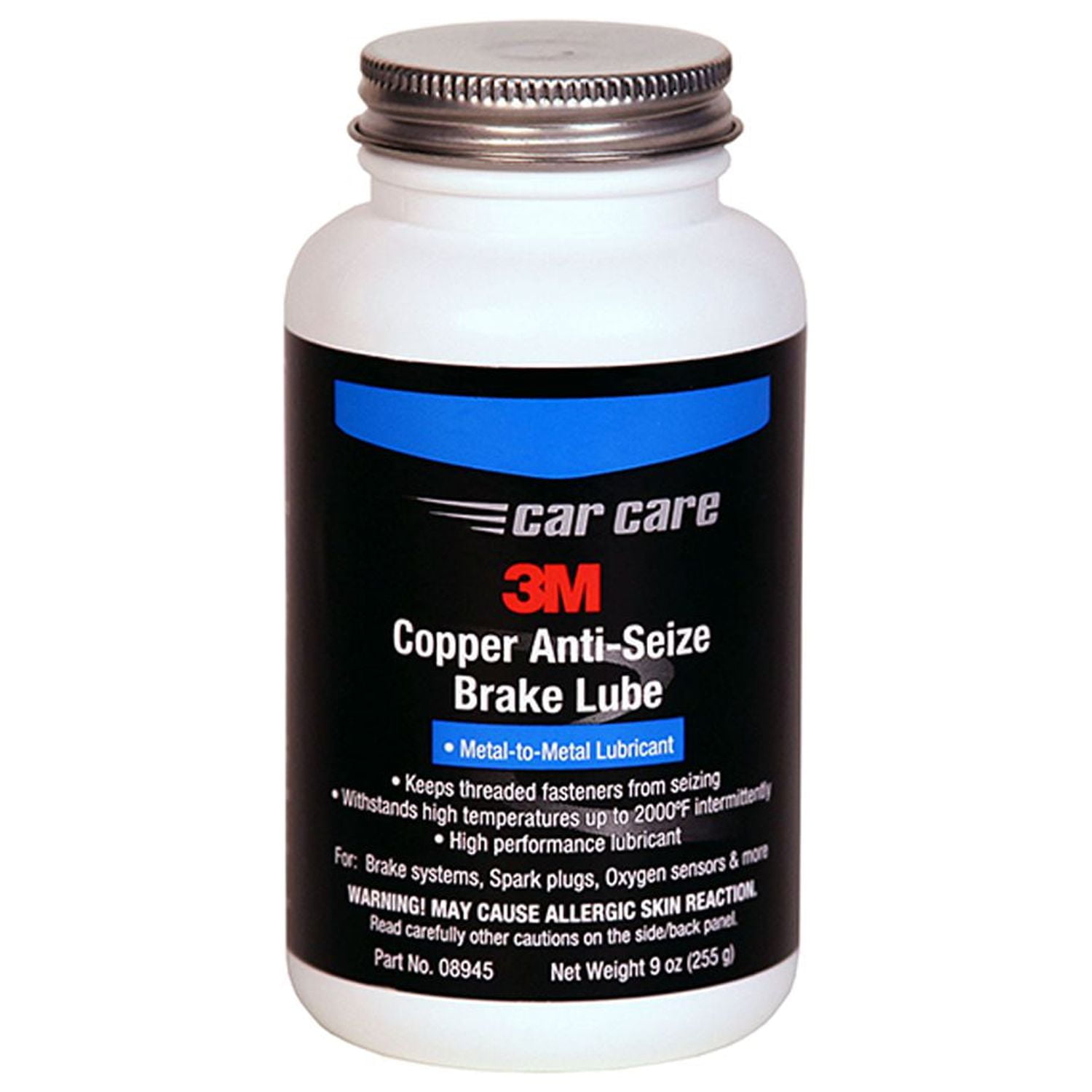 3M Copper Anti-Seize Brake Lube 08945 Machine & Tool Lubricant Tub, 9 ...