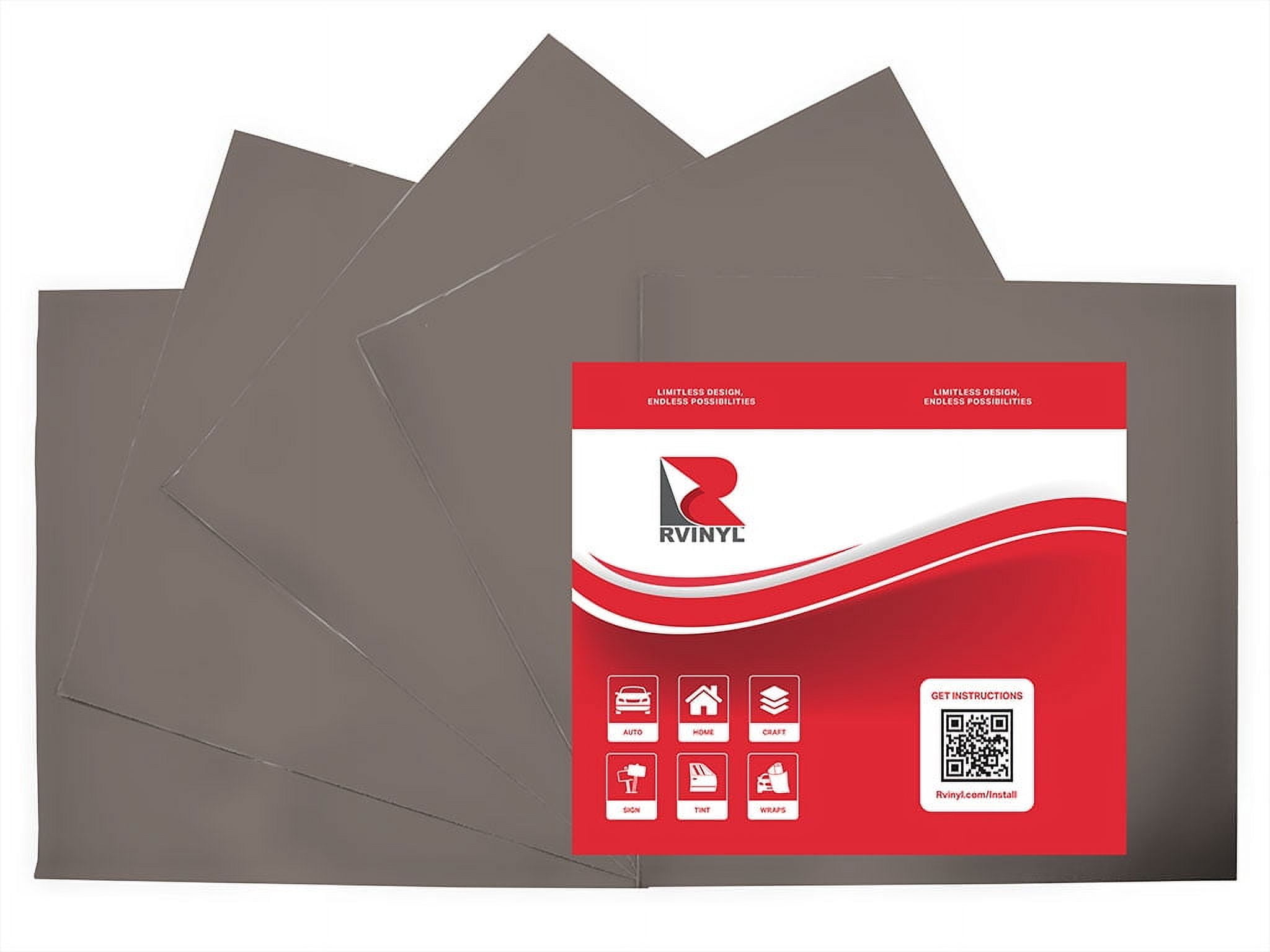 3M Craft Vinyl Film 180mC Dove Gray 91 Weather Resistant High Gloss - 5 ...