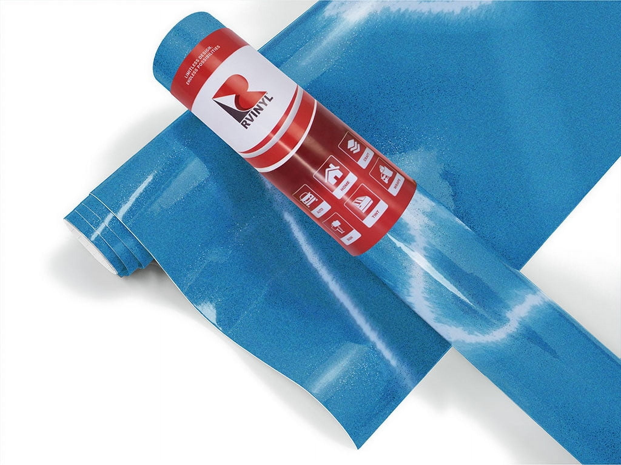 3M Craft Vinyl Roll Scotchlite 5100 Light Blue Reflective 76 Removable ...