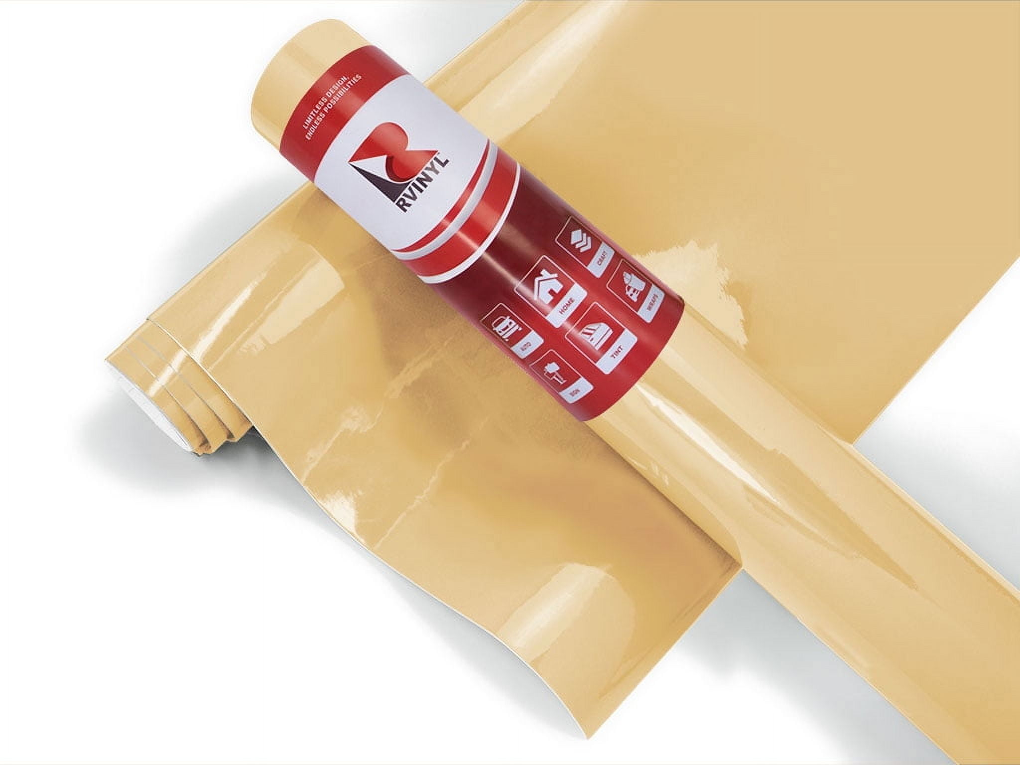 3M Craft Vinyl Sheet Roll Scotchcal 50 Beige 914 Weather Resistant High ...