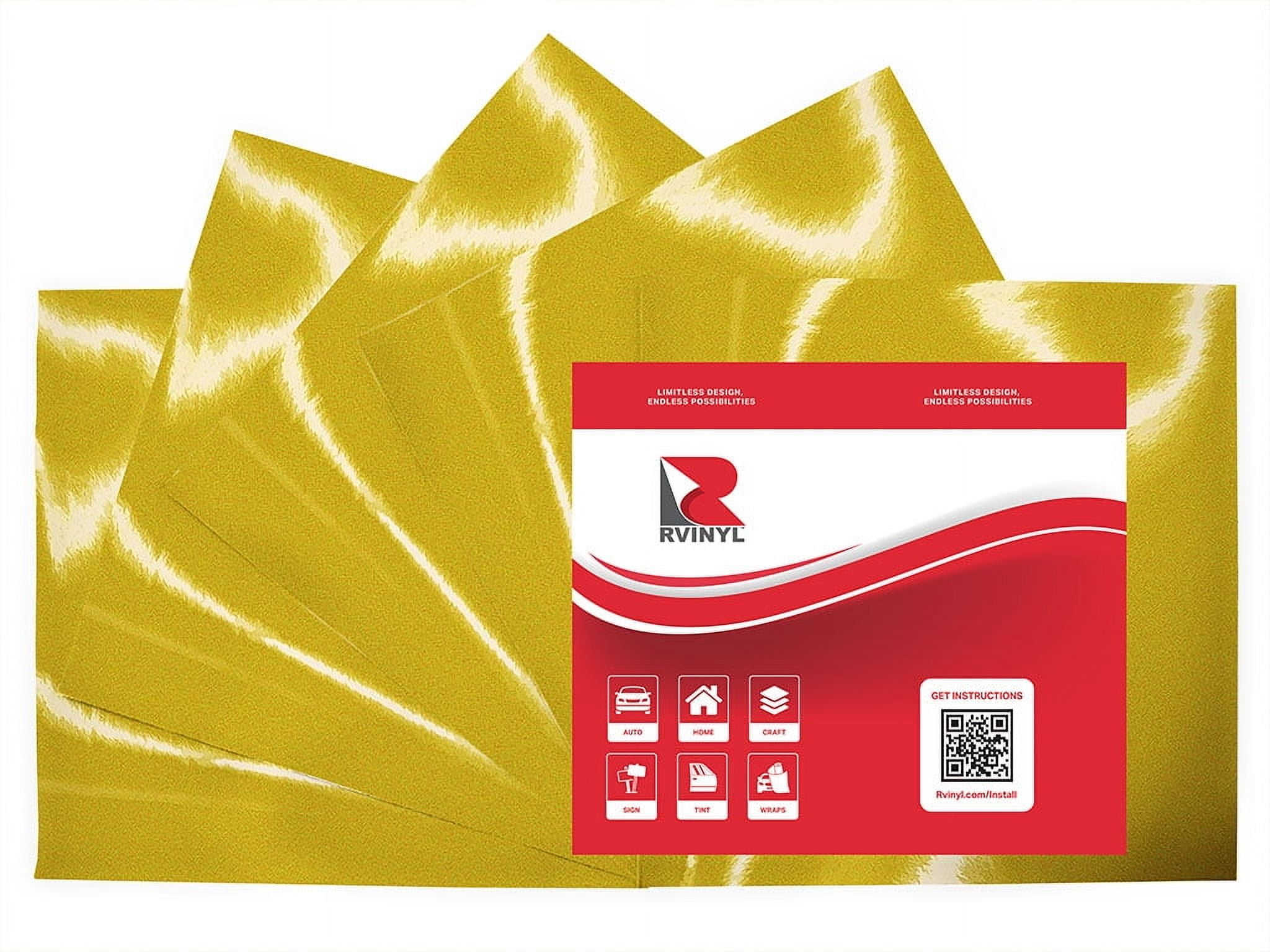 3M Craft Vinyl Wrap Roll Scotchlite 5100 Lemon Yellow Reflective 81 - 5 ...