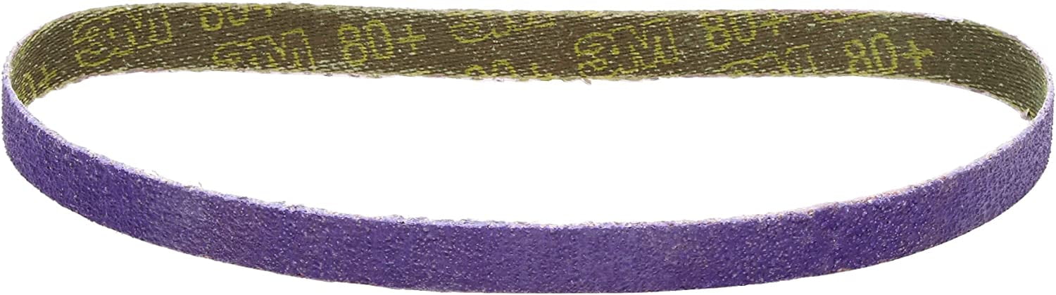 3M Cubitron II File Belt - 80 Grit, Heavy-Duty - 10 Pack, 3/8 In x 13 ...