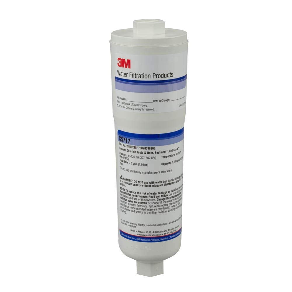 3M Cuno CFS717 In-Line Water Filtration System - 5 Micron and 0.5 GPM ...