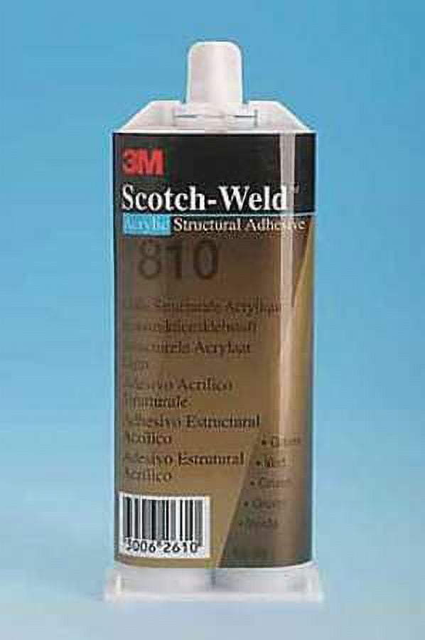 3M DP810 Black 50mL Scotch-Weld Low Odor Acrylic Adhesive - Walmart.com