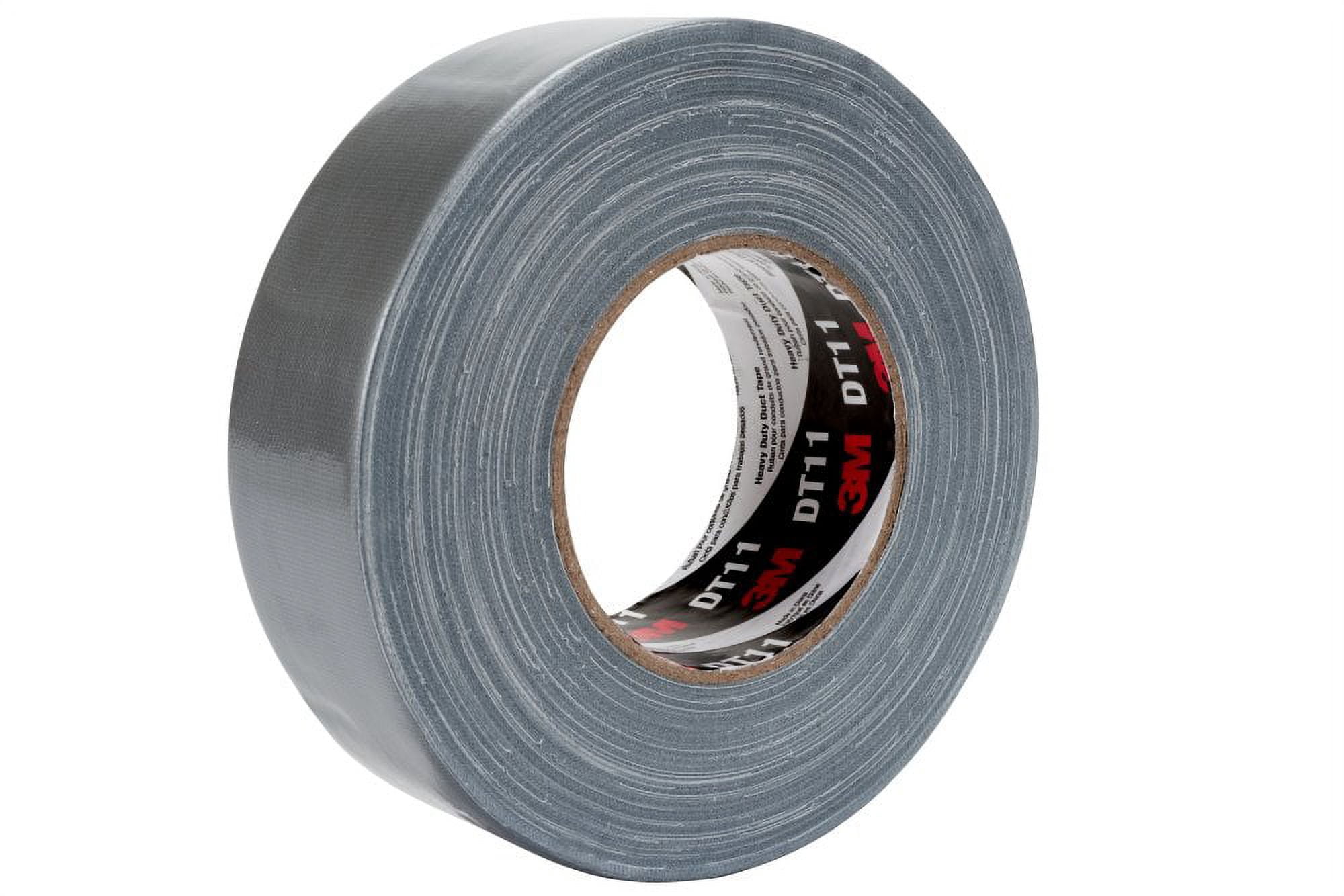 3M DT11 Heavy Duty Duct Tape, Black, 48 mm x 54.8 m x 11 mil High ...