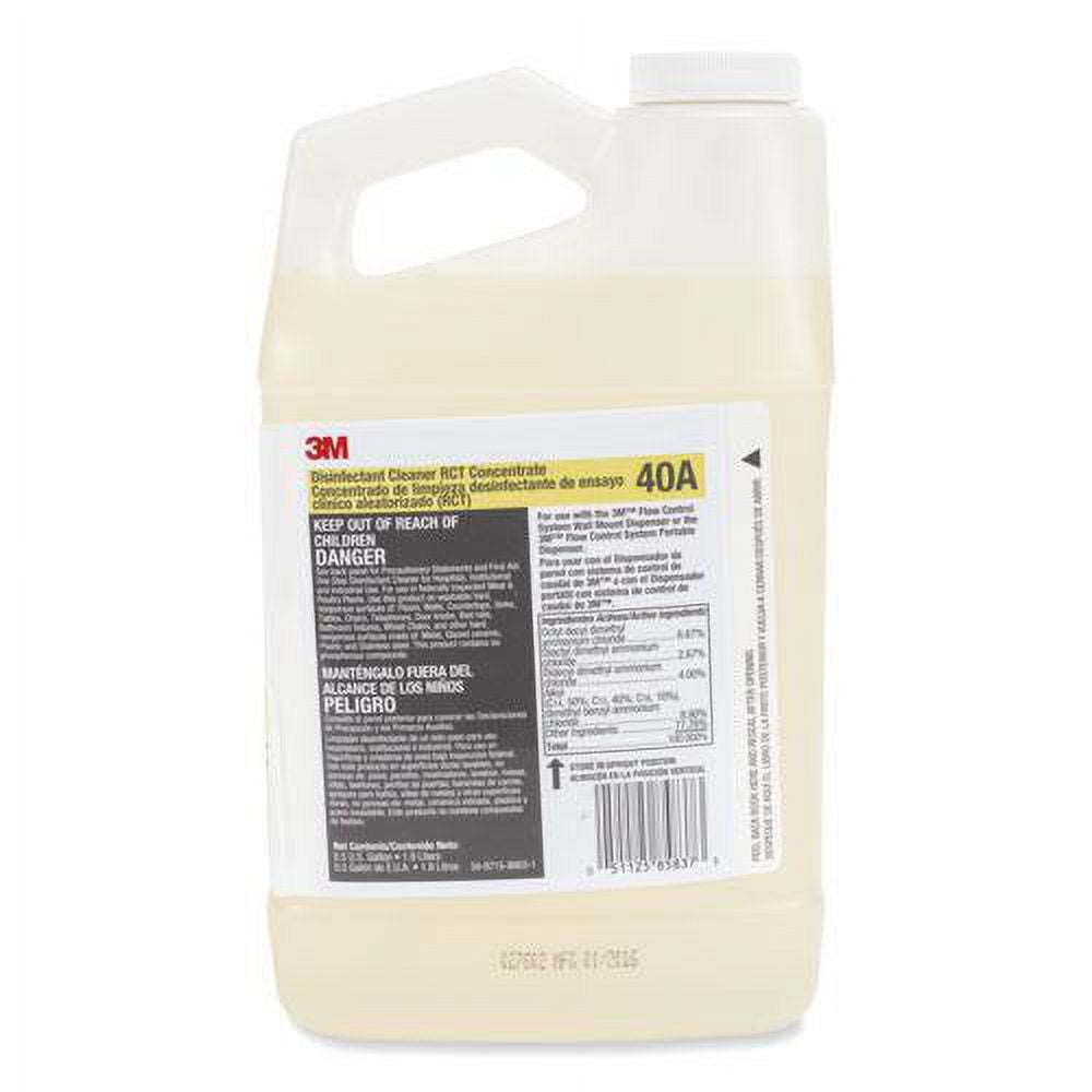 Disinfectant Cleaner Rct Concentrate, 0.5 Gal Bottle, Fragrance-Free, 4 ...