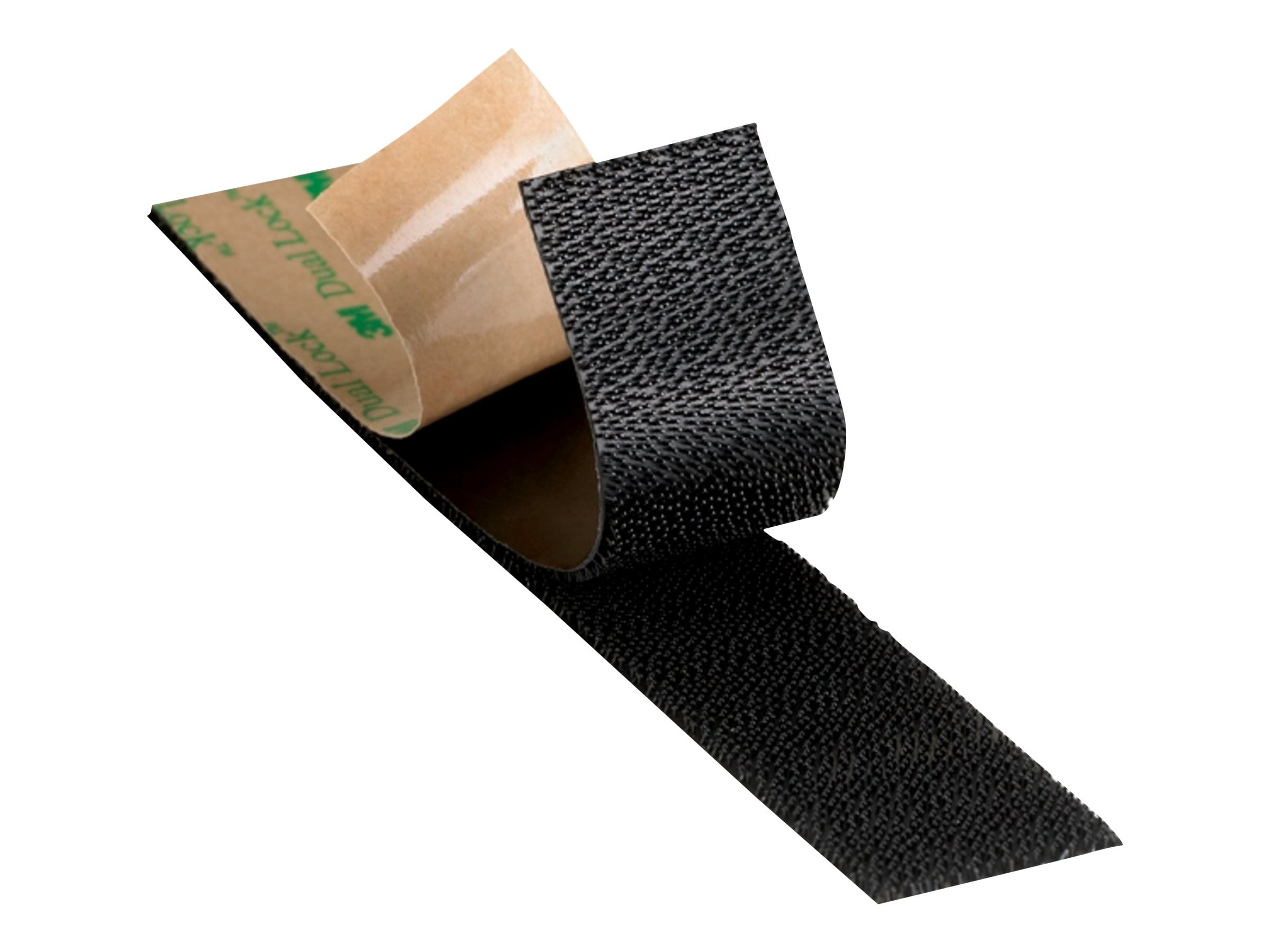 3M Dual Lock Low Profile Reclosable Fastener [black] (SJ4575): 1 in. x ...