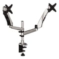 Easy-Adjust Desk Dual Arm Mount for 27" Monitors 360 deg Rotation, 90 ...